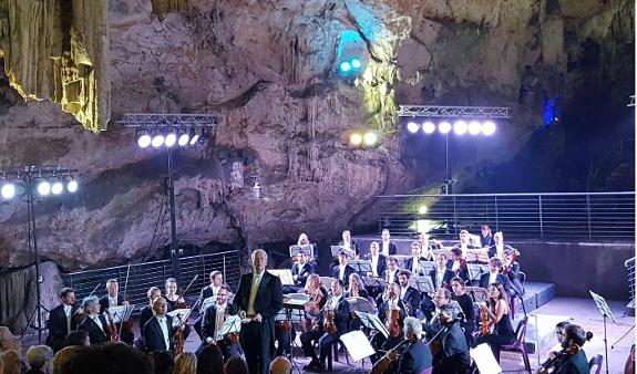 European Symphony Orchestra fills St Michael's cave with classical ...