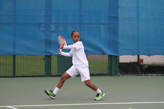 Young Wimbledon hopeful visits the Lew Hoad Tennis Club in Mijas for ...