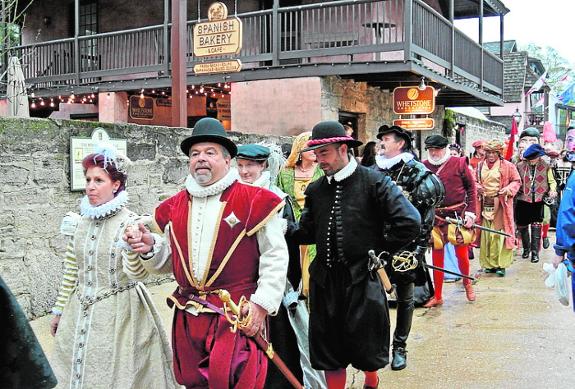 28 August 1565: Spanish conquerors sight land off America ...